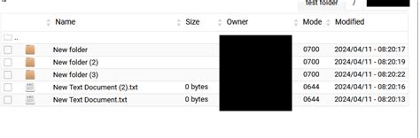 Using File Explorer Extract 7z And The Folders Are 700 Extract Zip And The Folders Are 755