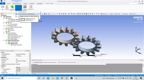 Week 6 Introduction To Ansys ACT Challenge Skill Lync