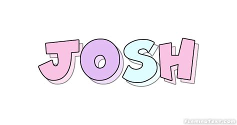 Josh Logo Free Name Design Tool From Flaming Text