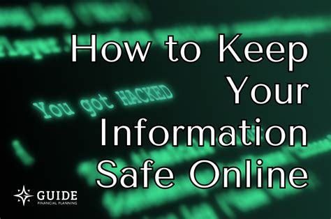 How To Keep Your Information Safe Online — Christian Fee Only Financial Planning