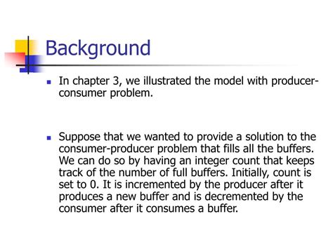 Ppt Chapter 6 Process Synchronization Powerpoint Presentation Free Download Id910550