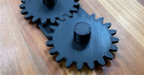 Simple Parametric Gear By Mikołaj Download Free Stl Model