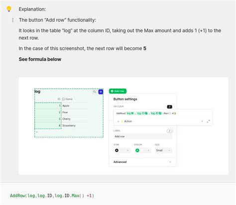 Implementing An Automatic Increment ID Coda Maker Community