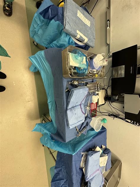 Colpopexy Setup Mayo Stand And Back Table Setup CSTSetup