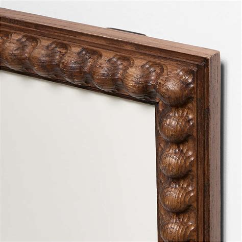 Elmhurst Beaded Walnut Wood 11x11 Wall Picture Frame With