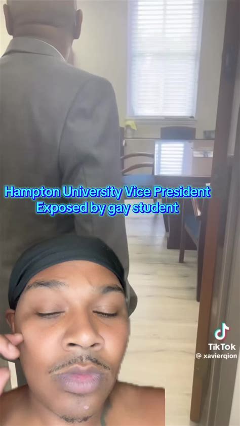 Hampton University Vp Leroy Hamilton Faces Serious Allegations Tiktok