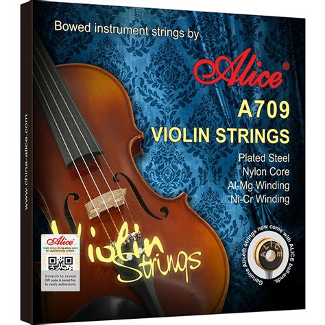 Alice Violin Strings Set 4 4 A709 Michalis Pantelides Violin Shop