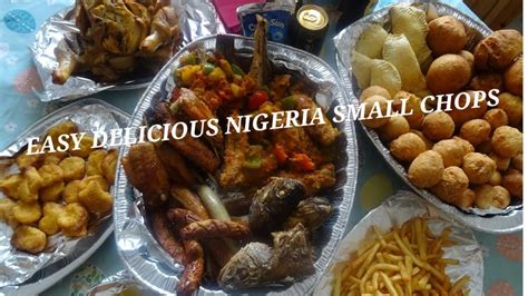 How To Make Nigeria Small Chops And Finger Food Nigeria Recipe Youtube