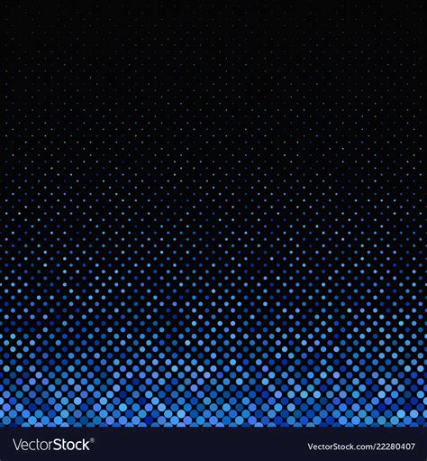 Blue Repeating Abstract Dot Pattern Background Vector Image