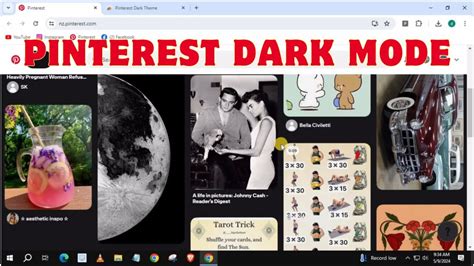 How To Turn On Dark Mode On Pinterest Laptop Pc 2024 Youtube