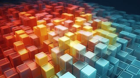 Abstract Cube Background Rendered In 3d Backgrounds  Free Download Pikbest