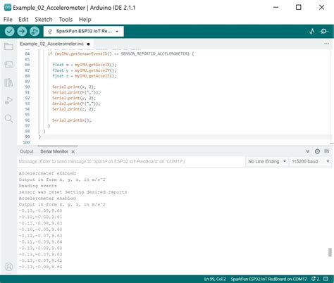Arduino Examples Sparkfun Vr Imu Breakout Bno086 Qwiic Hookup Guide