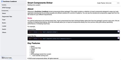 Smart Components · Github Topics · Github