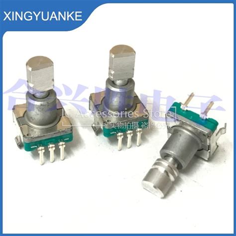 1pcs Lot Ec11 Rotary Encoder Switch Car Navigation Audio Cd Volume Adjustment Potentiometer No