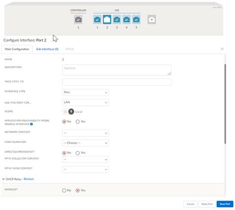 Configure A Layer 3 LAN Interface