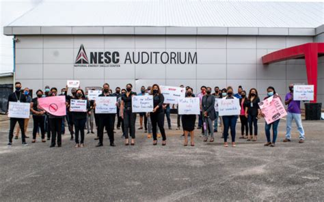 Nesc Stands In Solidarity Against Gender Based Violence Nesc