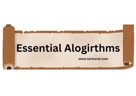25 Essential Algorithms Every Developer Should Know Techoral