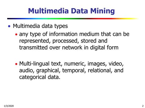 Ppt Multimedia Data Mining Powerpoint Presentation Free Download Id9435274
