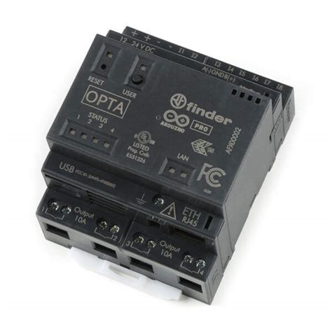 Arduino發佈了opta，它的首款「微型plc」，針對工業物聯網領域。 台灣智能感測科技