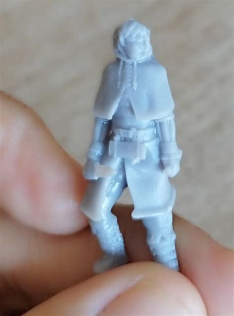 3d Printable Human Assassin Dnd • Made With Elegoo Mars 3・cults