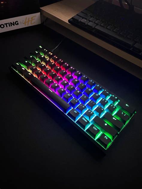 Wooting 60he 60he 60 Keyboard Upgraded With Full Aluminium Case Fully Modded Computers