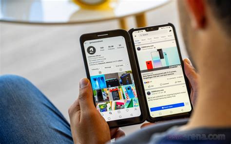 Lg V Thinq G With Lg Dual Screen Hands On Gsmarena Com News