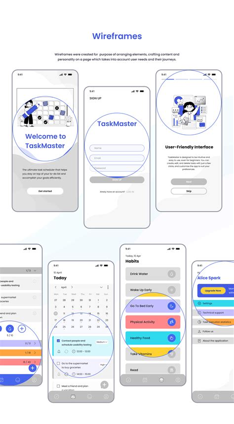 Task Scheduler Mobile App Concept Behance