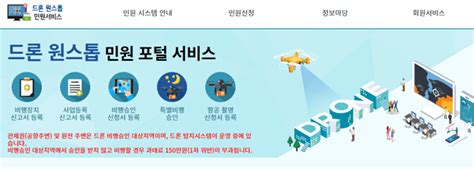 드론원스탑 드론 비행 규제와 비행승인 신청 방법