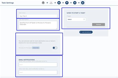 how to create a task syncspider