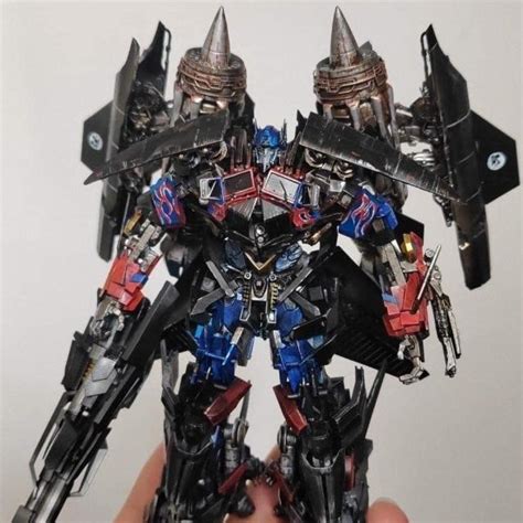 Jual Mini Jetfire Optimus Prime 3d Resin Statue 15cm Transformers
