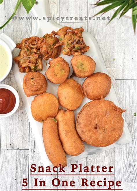 Spicy Treats Bajji Bonda Pakora Mix 5 In One Recipe One Batter For