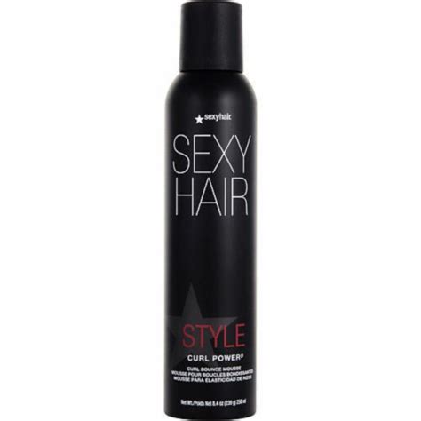 Sexy Hair Curl Power Bounce Mousse 84 Oz Enhance Curls 1 Pack 8