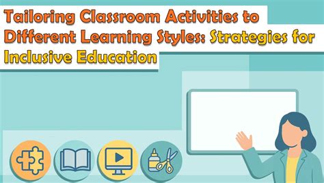 Tailoring Classroom Activities To Different Learning Styles