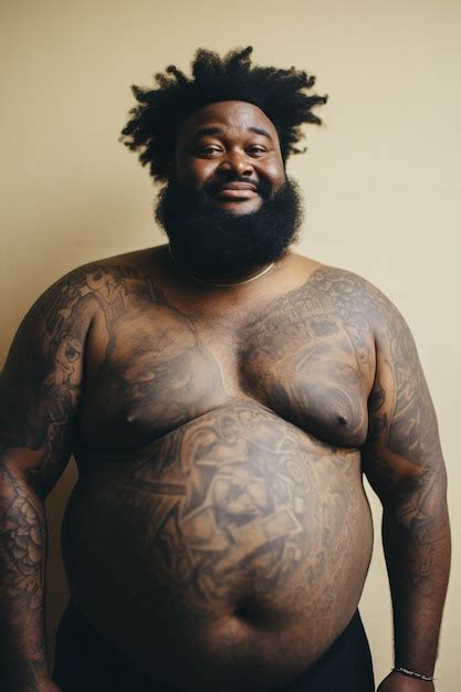 Fat Black Man Shirtless Photos Download Free High Quality Pictures