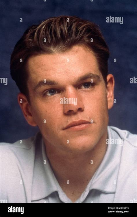 Matt Damon Star Of The Talented Mr Ripley 1999 File Reference 34000 1057pltha Stock