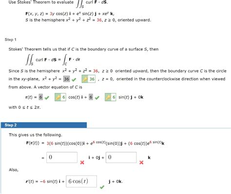 Solved Use Stokes Theorem To Evaluate Curl F Ds Ils F X