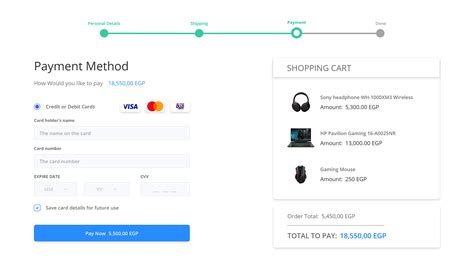 Design Checkout Page Daily UI Design Challenge Day 2 On Behance