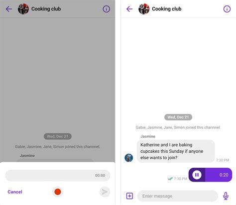 Voice Message Chat React Native Sdk Sendbird Docs