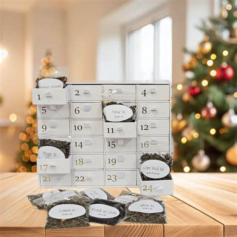 Årets Absolut Lækreste Gourmet Julekalender 2024 Limited Edition Tom Kalender Glædelig Jul