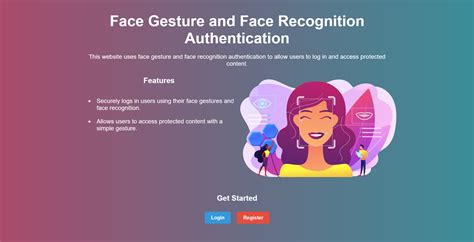 Github Ameertechsoftface Recognition And Gesture Auth This Is A Face Recognition And Gesture