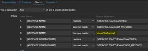 Exclude Certain Services From Discovery Zabbix Forums