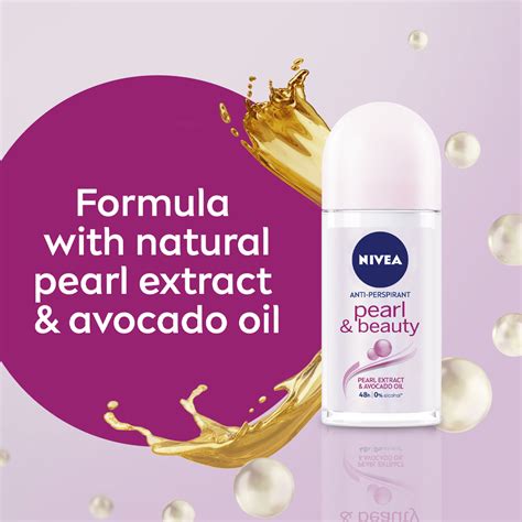 Nivea Pearl And Beauty Anti Perspirant Deodorant Roll On 50ml At Nice One Ksa