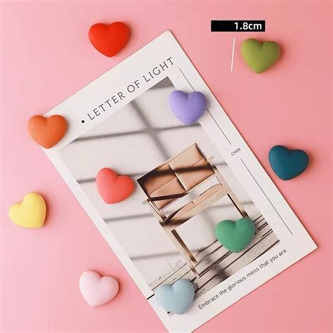 Badubg Сладки триизмерни любовни магнити за хладилник Магнитни стикери