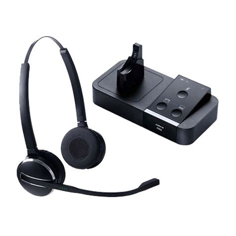 Jabra Pro 9450 Flexboom Duo Wireless Headset Refurbished Direct