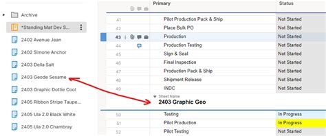 row report displayed sheet names do not update smartsheet community