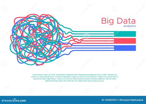 Big Data Vector Illustration Machine Learning Algorythm For