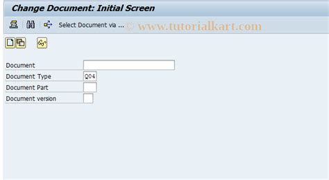 QV32 SAP Tcode Change Q Specification DocType Q04 Transaction Code