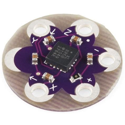 Lilypad Accelerometer Adxl335 Lily Pads Accelerometers Analog Devices