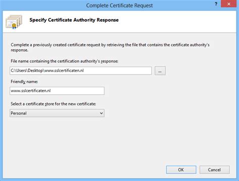Iis Certificate Installation