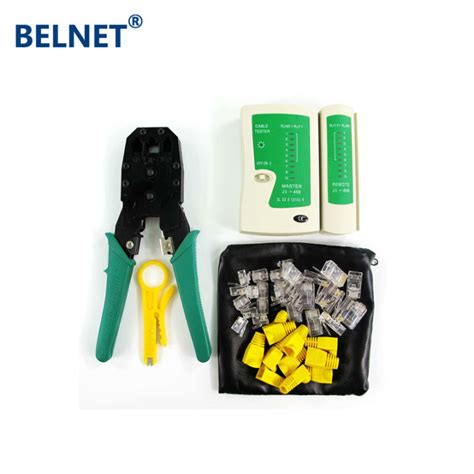 Portable Ethernet Network Tool Cable Tester Kit Rj45 Crimper Plug Crimping Tool Set Punch Down